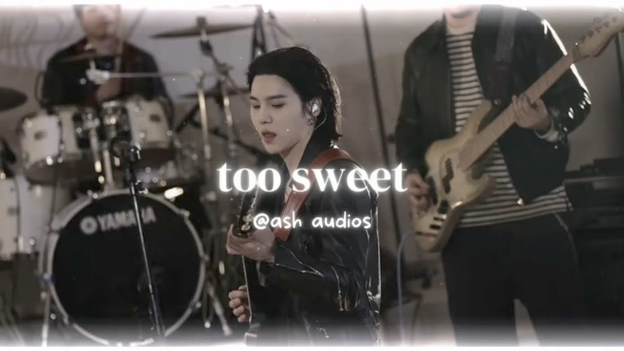too sweet - hozier (edit audio) - YouTube