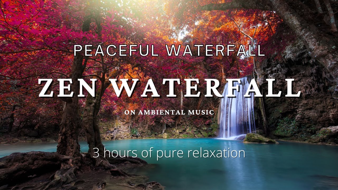 Relax And Unwind To The Sounds Of A Zen Waterfall, With Calming Ambient ...