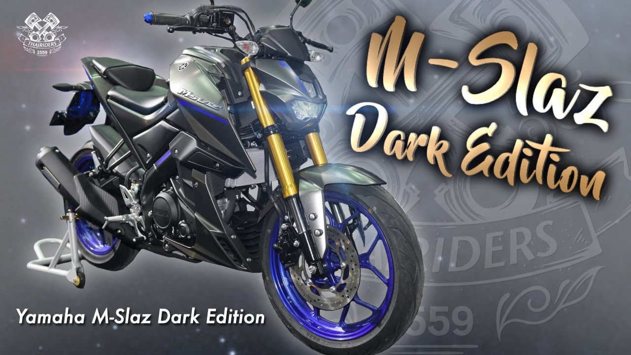 Yamaha M-Slaz Dark Edition เปิดตัว พร้อมราคา 90,500 MotorEXPO 2016 ...