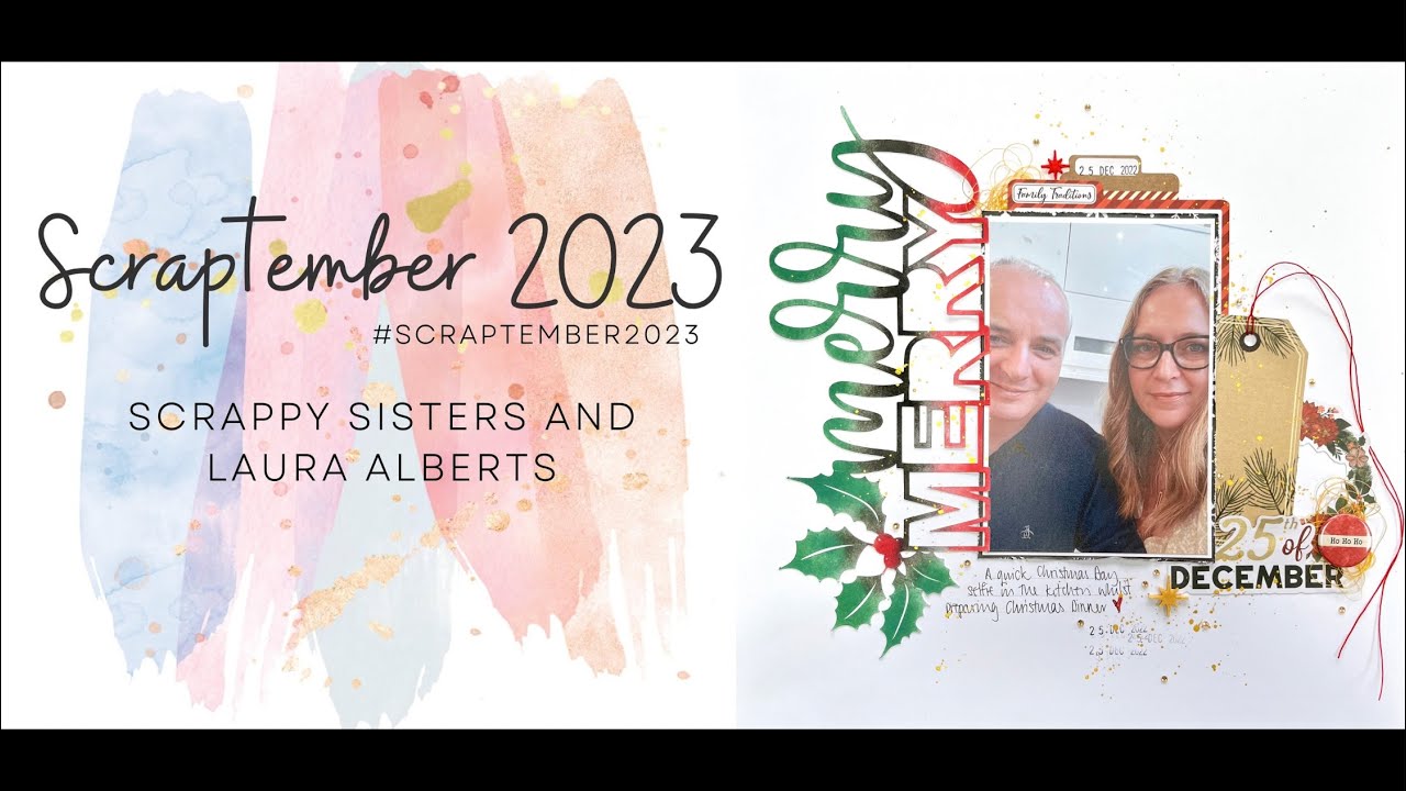 Scrapbook Process Video #317 #scraptember2023 Day 11 Scrap a Selfie ... Scrapbook Process Video #317 #scraptember2023 Day 11 Scrap a Selfie ...