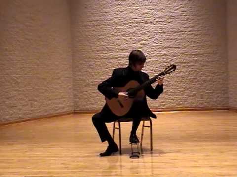 Ben McCartney Recital - Hommage a Tarrega by Turina - YouTube