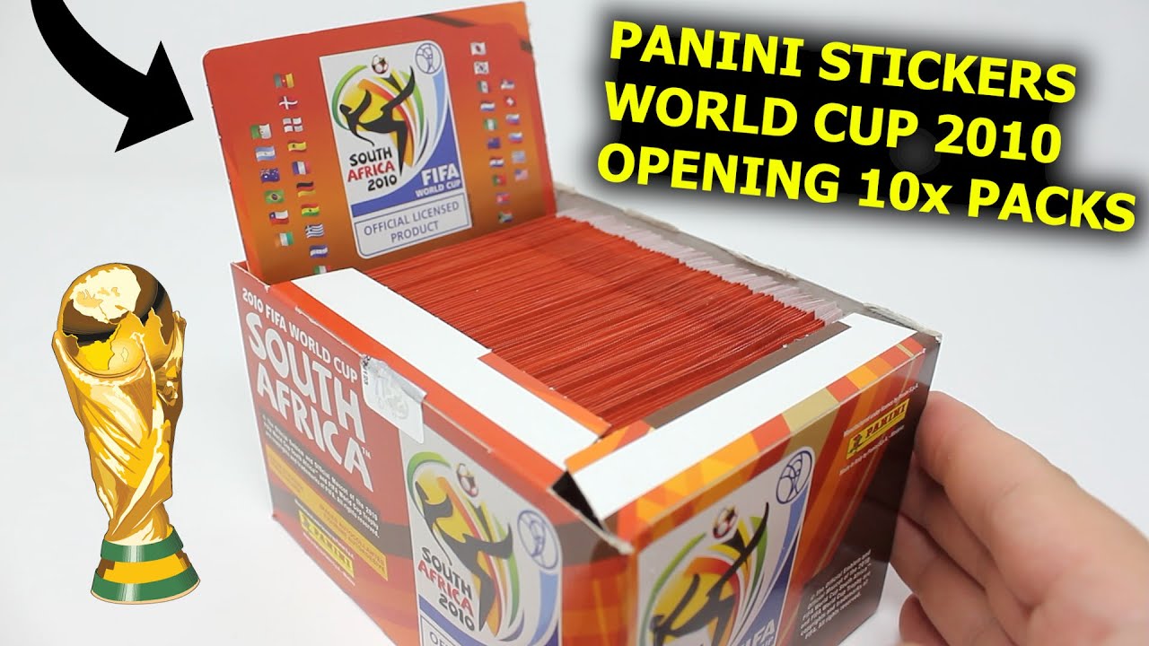 opening 10 packs of PANINI 2010 World Cup - *BOX BREAK* - Mikes Cards ...