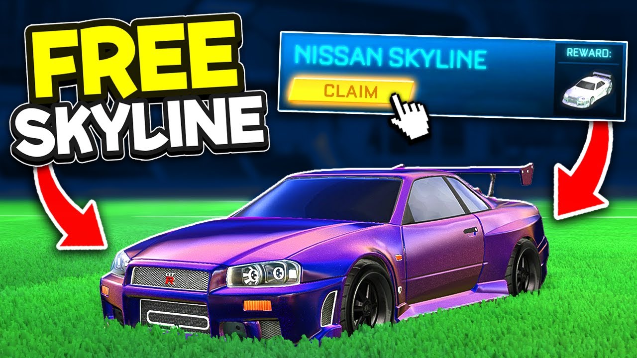 GET A NISSAN SKYLINE For FREE In Season 16! (ROCKET LEAGUE!) - YouTube