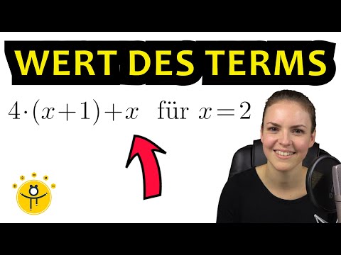 WERT DES TERMS berechnen – Termwert bestimmen