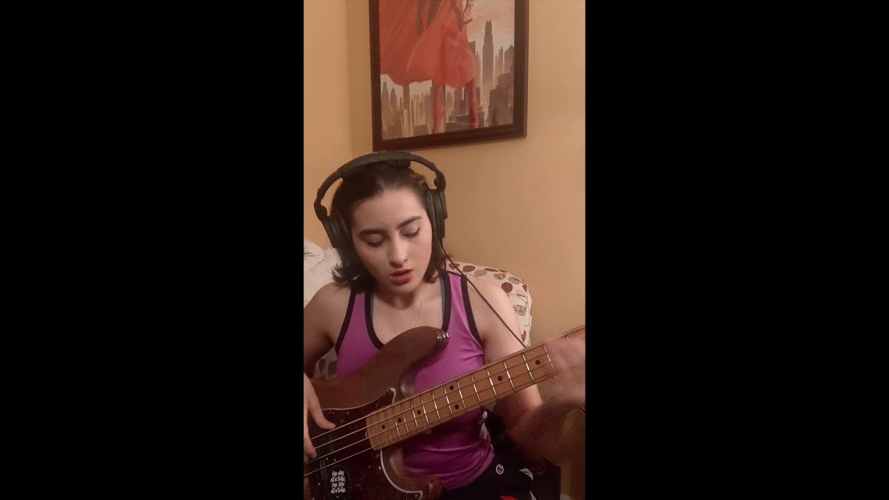 All I Need - Jacob Collier (Bass Solo by Valeria) - YouTube