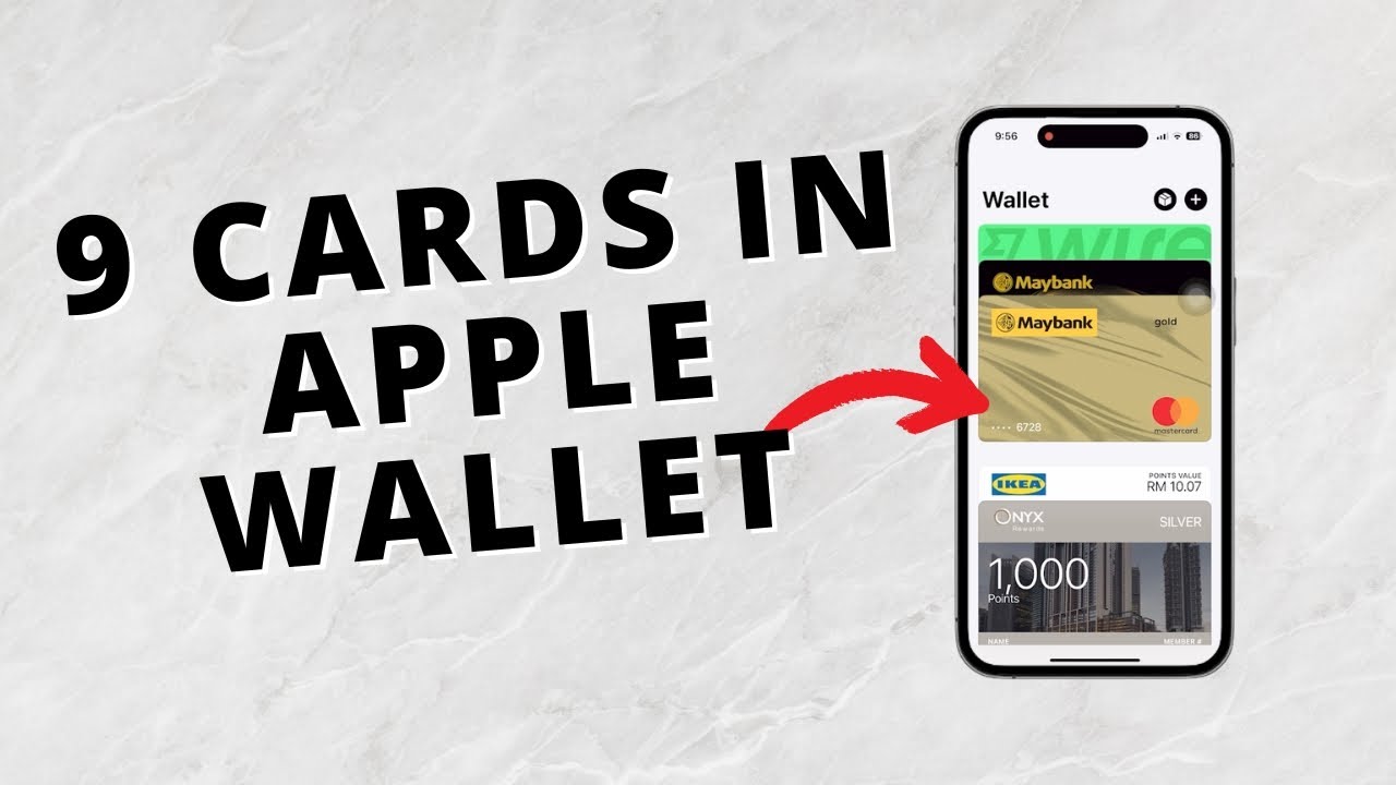 Add 9 Cards to Apple Wallet iPhone - YouTube