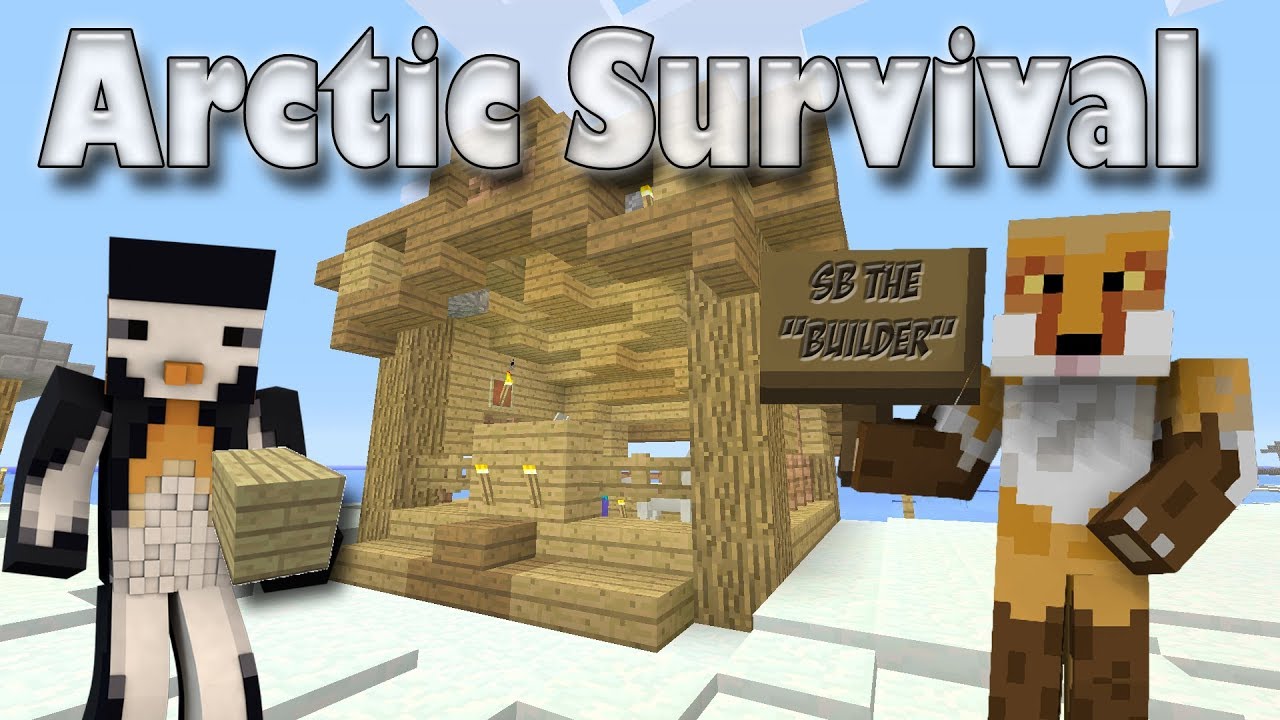 SB737 THE "BUILDER" -|- Minecraft Xbox Arctic Survival {14} - YouTube