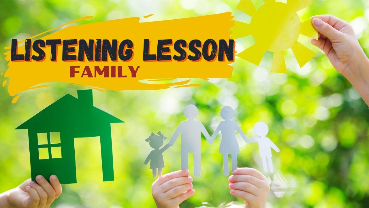 Beginner English Listening | My Family: Beginner ESL Listening Practice ...