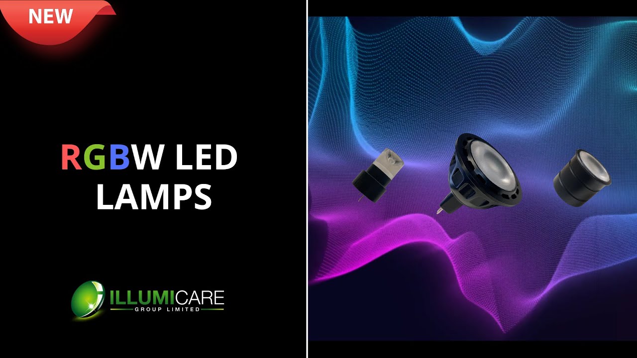 Illumicare RGBW LED Lamp Feature - YouTube