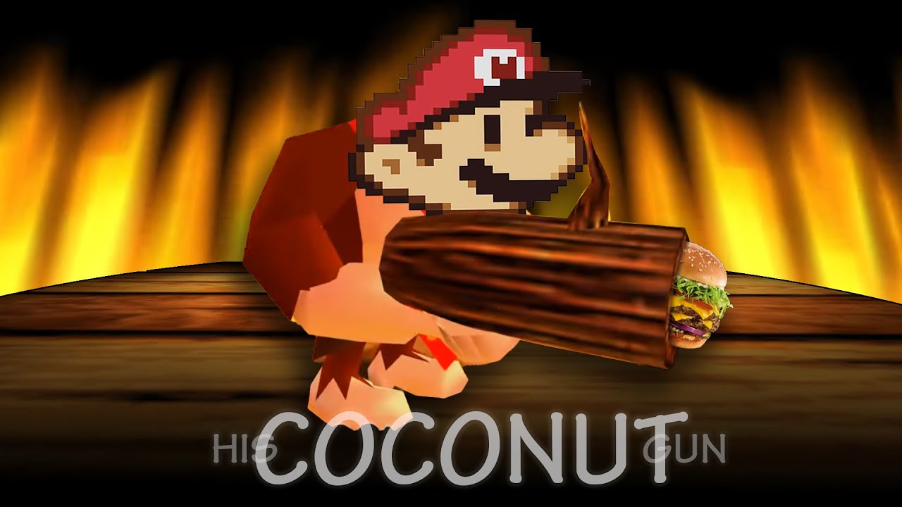 Beating Paper Mario 64 With Coconuts - YouTube