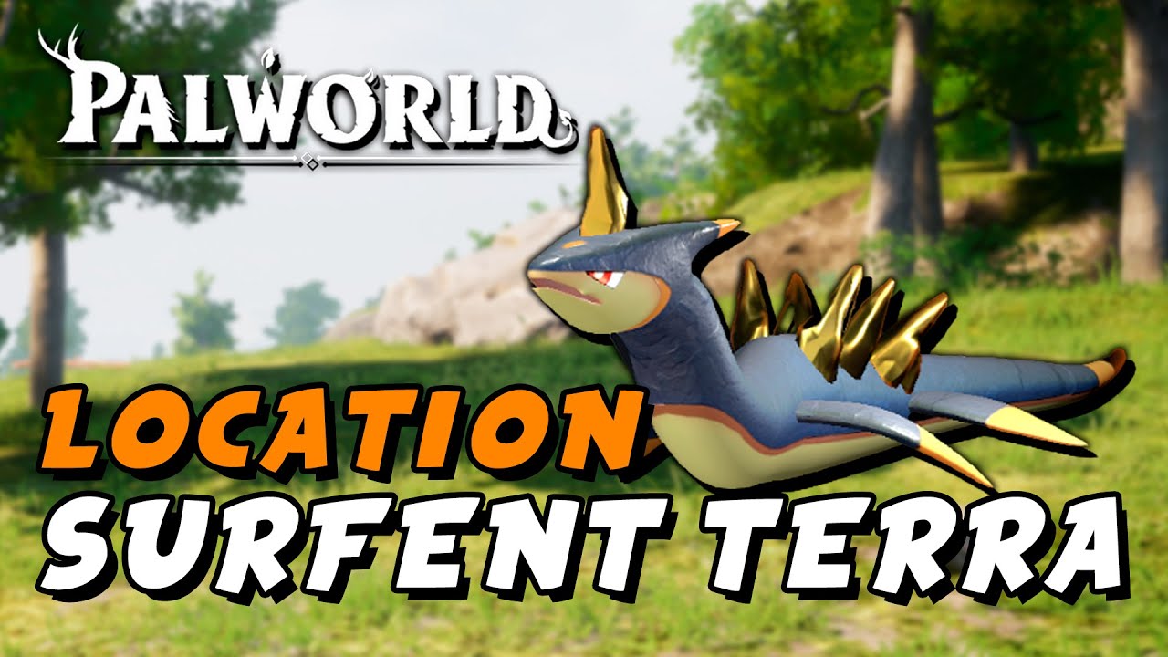 Palworld - Surfent Terra Location (Paldeck No. 65b) - YouTube