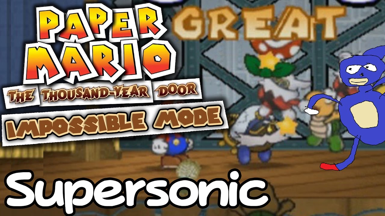 Supersonic Guarding - Paper Mario TTYD: Impossible Mode [Failed ...