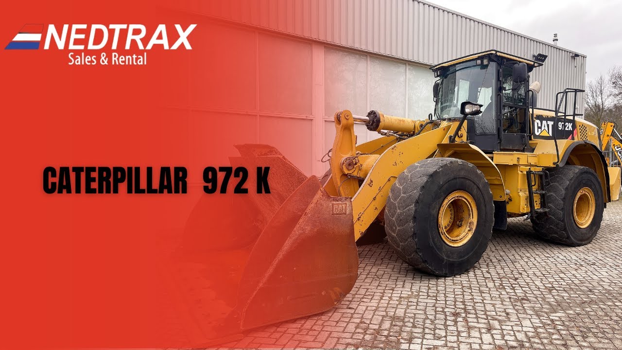 Caterpillar 972k - YouTube