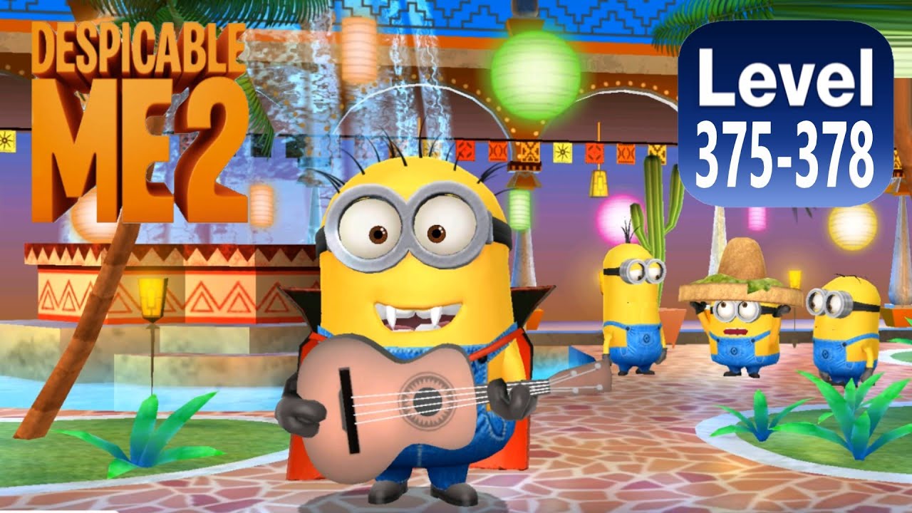 Despicable me: minion rush Vampire minion Eduardo's House level 375-378 ...
