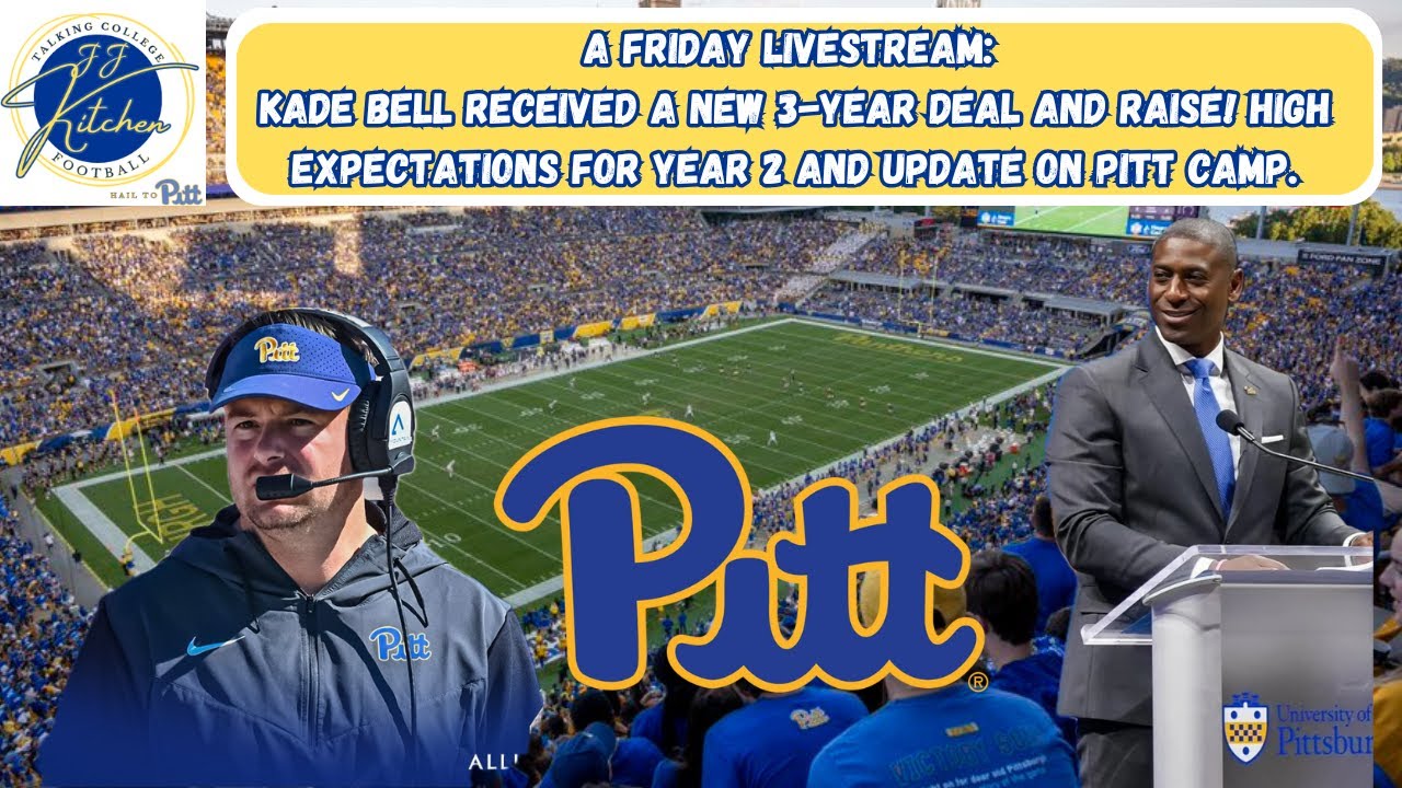 Friday Breakdown: Pitt OC Kade Bell Gets Extension and Major Pay Bump ...