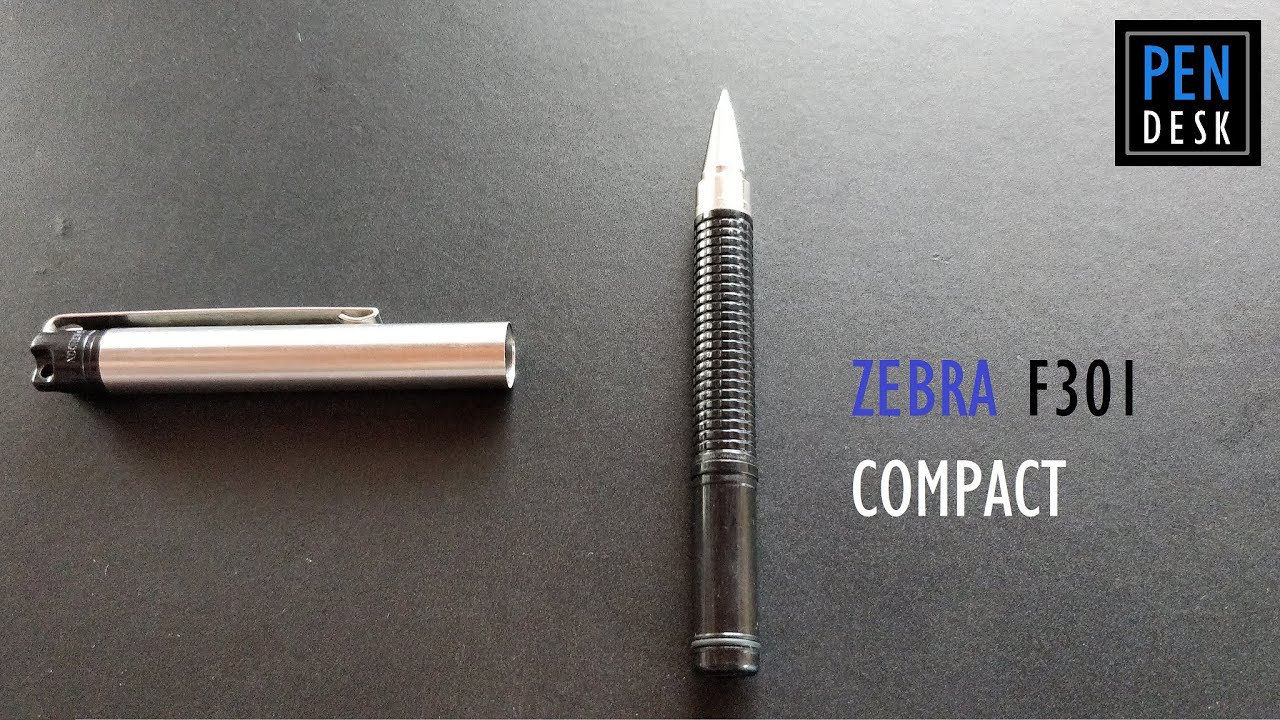 ZEBRA F 301 COMPACT BALL PEN Zebra Co., Ltd. stainless steel shafts and ...