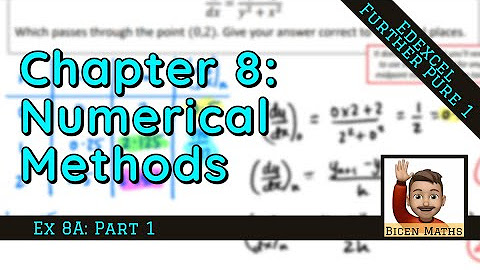 Chapter 8: Numerical Methods 🧩 (Further Pure 1) - YouTube