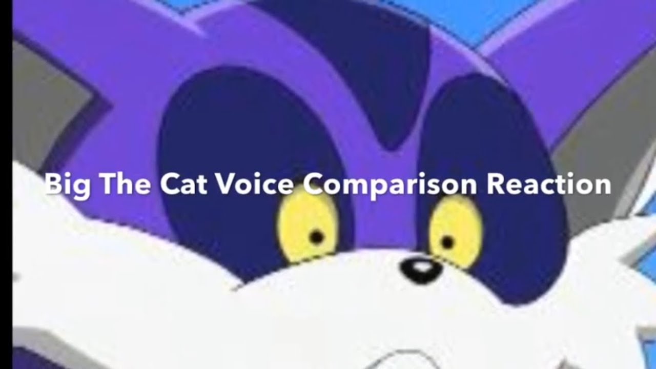 Big The Cat Voice Comparison Reaction - YouTube