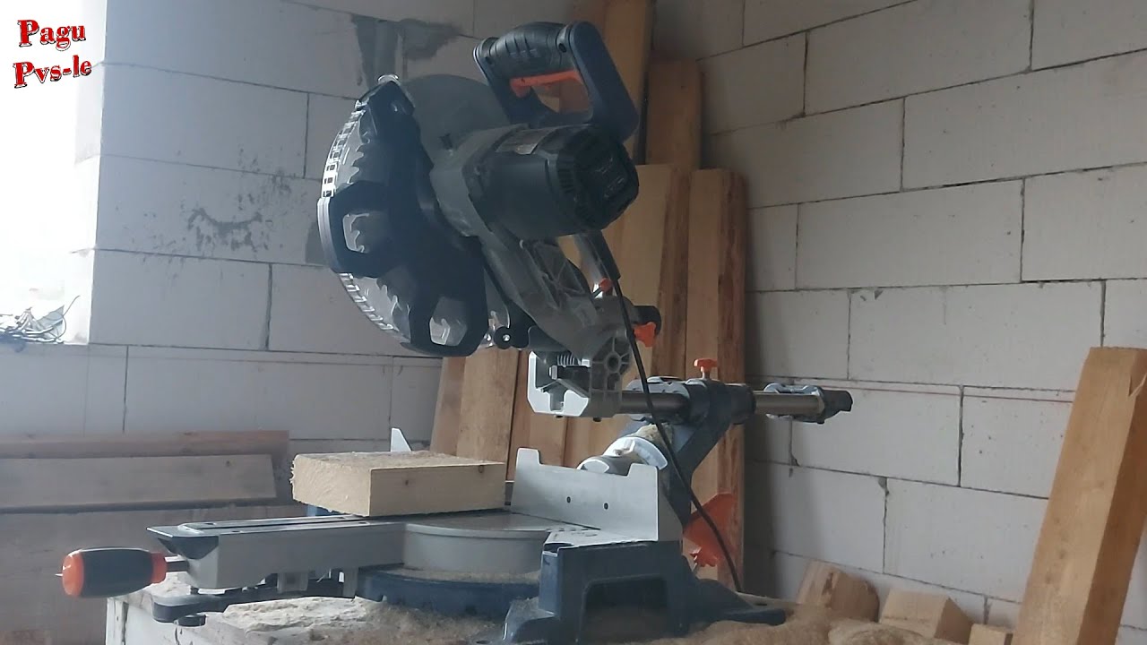 Fierastrau circular basculant cu glisare DEXTER Power, 2000 W, Ø 255 mm ...