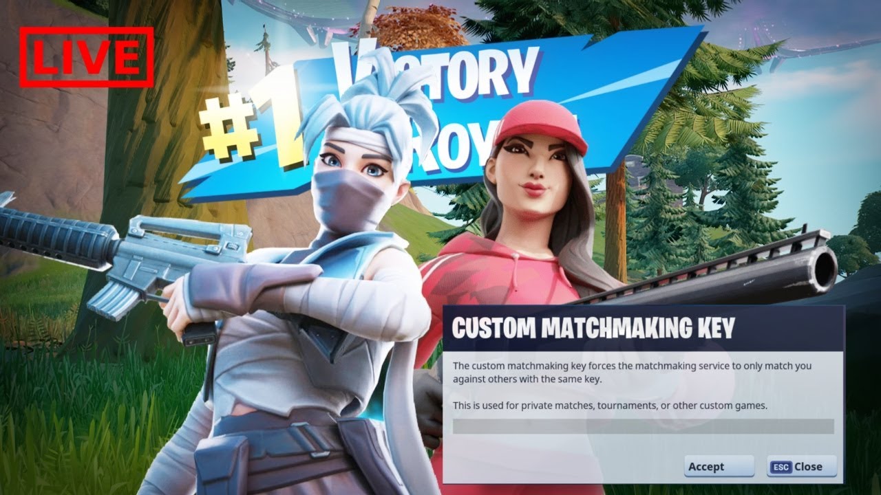 EU Fortnite Custom Matchmaking - 4th Zone Scrims - Hide And Seek ...