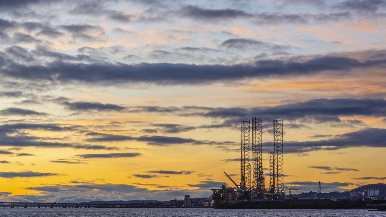 Sunset over Dundee - YouTube