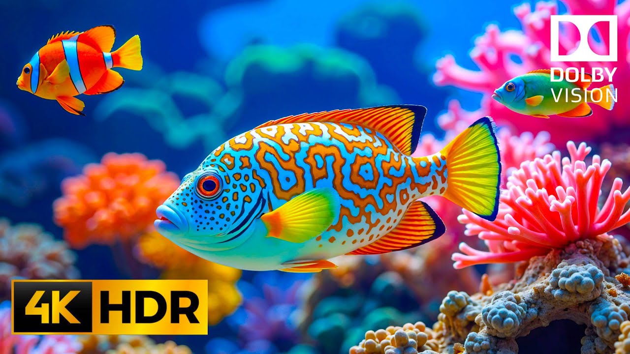 Velvet Depths 4K ULTRA HD | Mesmerizing Underwater Harmony - YouTube