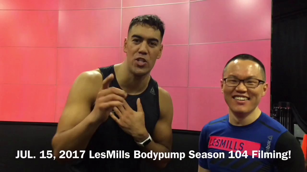 17/7/15 LesMills Bodypump Season 104 Filming with Ben Main - YouTube