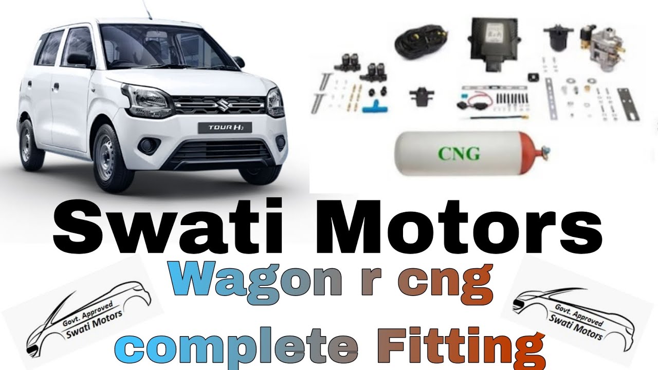 Wagon R BS6 CNG Kit Complete Fitting (((Swati Motors)))#automobile #car ...