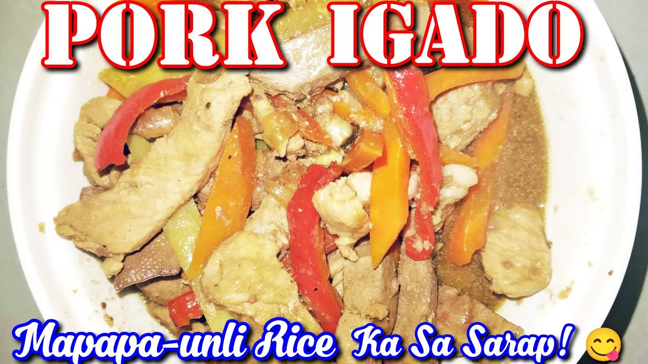 PORK IGADO RECIPE • HOW TO COOK PORK IGADO BY YUMMY PINOY RECIPES 😋 ...