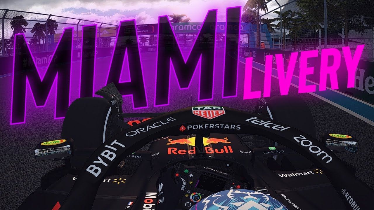 *NEW* Redbull RB19 Miami livery | Assetto Corsa - YouTube