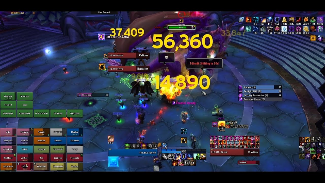 Theralion and Valiona Heroic 25m | Elemental Shaman 36k DPS PoV - YouTube