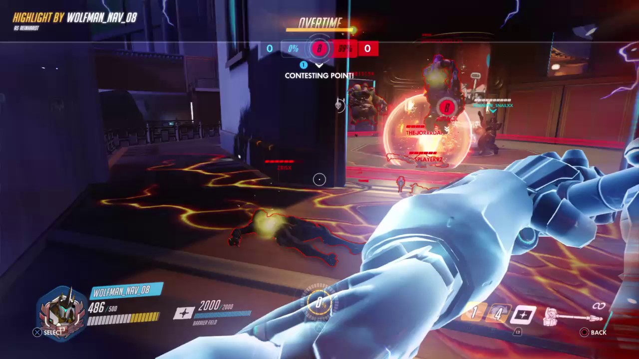 Overwatch: Reinhardt Ultimate Combination - YouTube