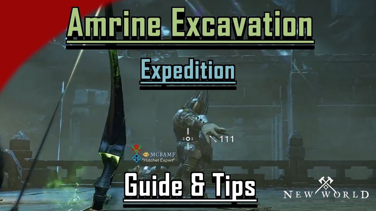 New World - Amrine Excavation Expedition Guide & Tips - YouTube