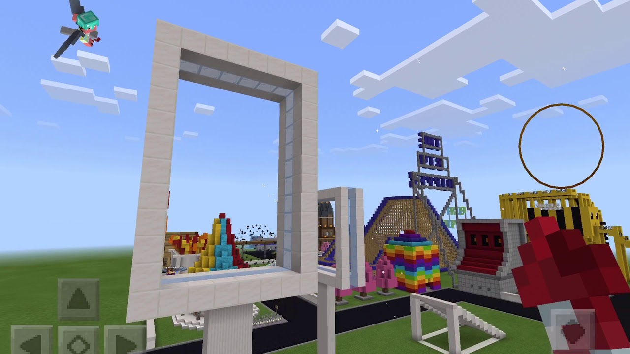 Lets Build a theme Park in MPE Ep. 26- Elytra course! - YouTube