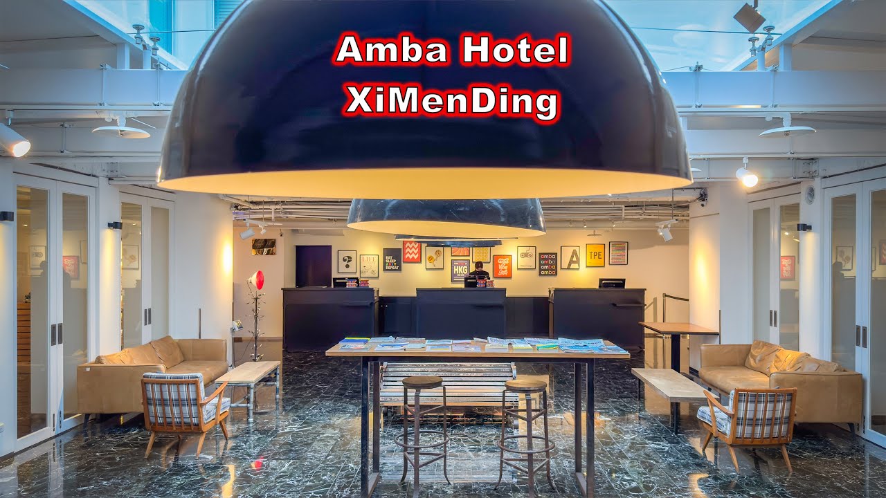 Amba Hotel Ximending, Taipei, Taiwan 台北西門町意舍酒店 - Virtual tour - YouTube