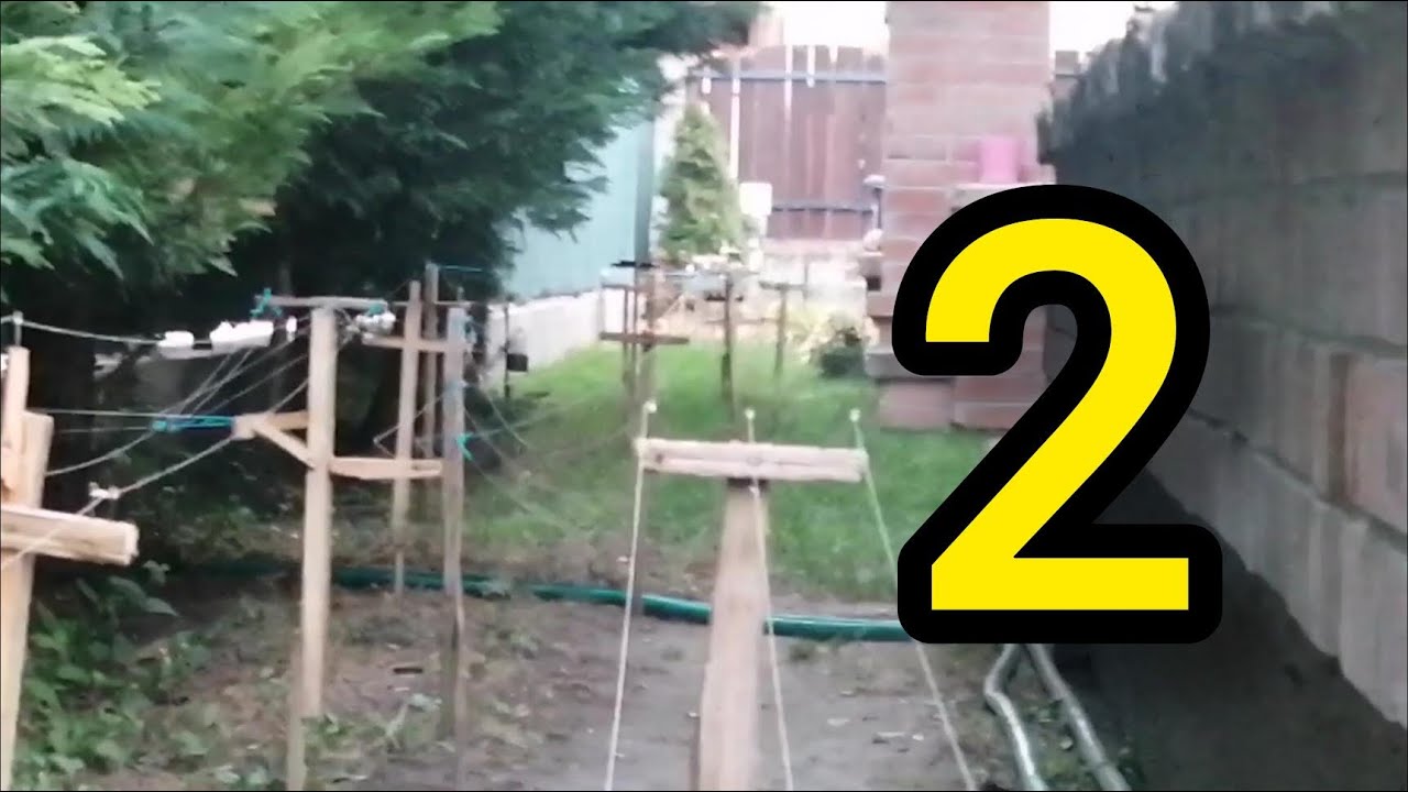 My Homemade 22kV Power Lines #2 - YouTube