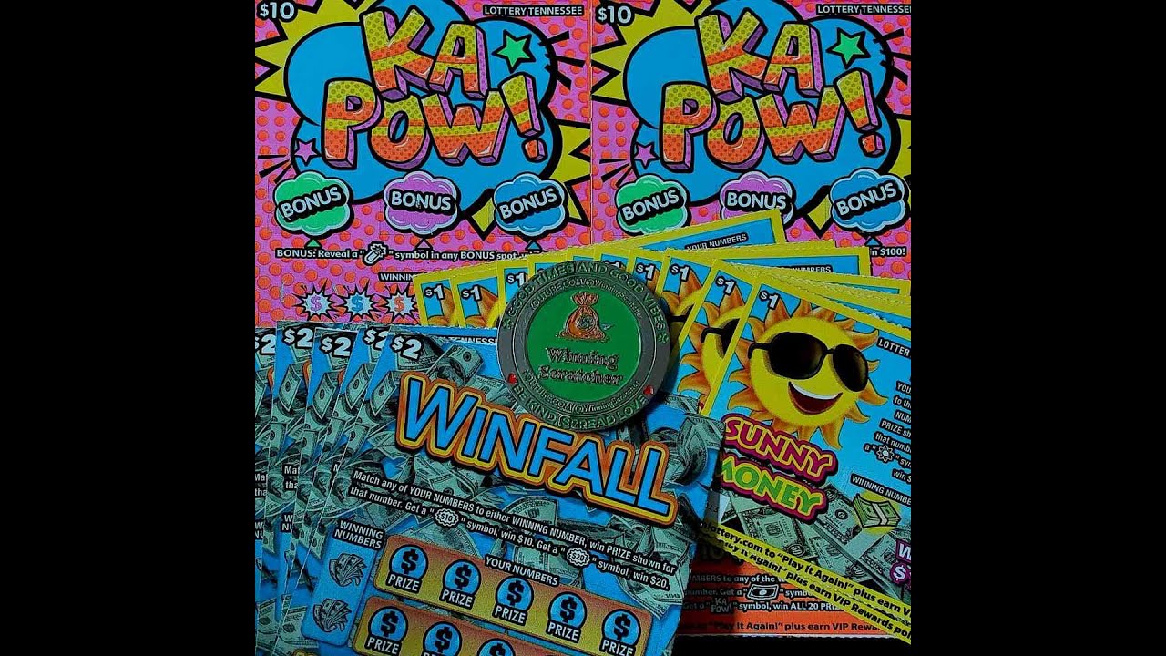 🌞 NEW TN LOTTERY SCRATCH OFF TICKETS! SUNNY MONEY, WINFALL & KA POW 🧨 ...