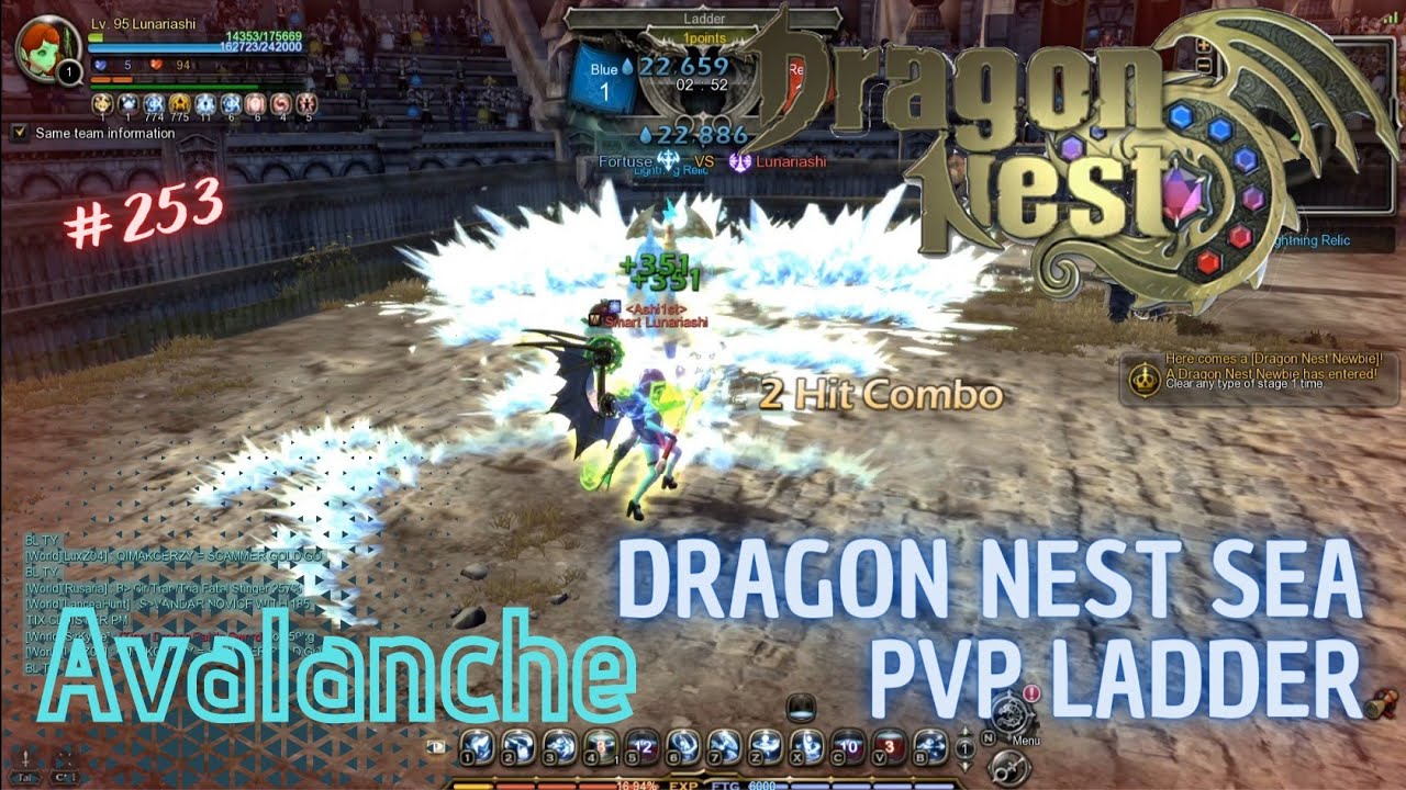 #253 Avalanche ~ Dragon Nest SEA PVP Ladder - YouTube