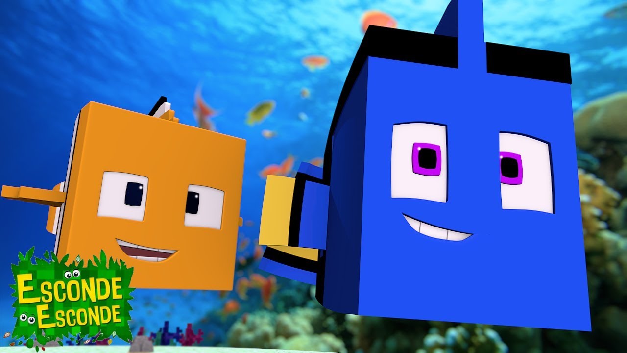 Minecraft: PROCURANDO DORY!! ‹ ESCONDE ESCONDE › - YouTube
