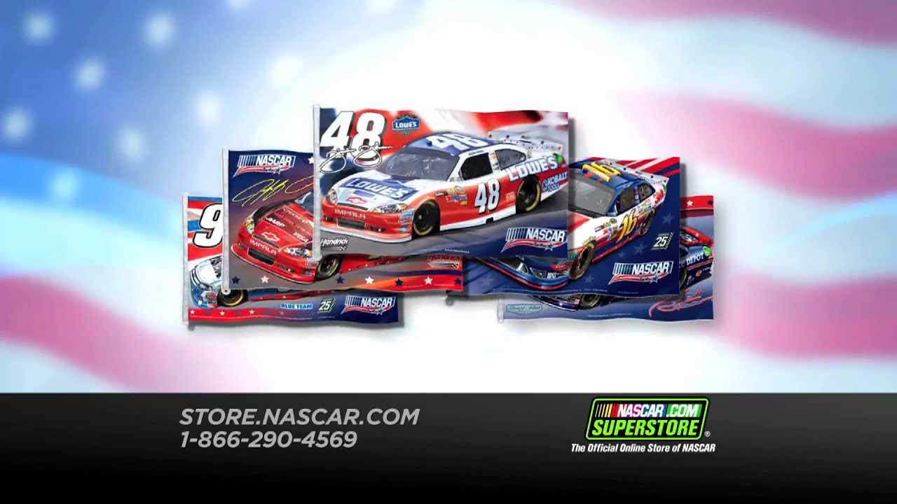 NASCAR.COM Superstore: "Patriotic Gear" - YouTube