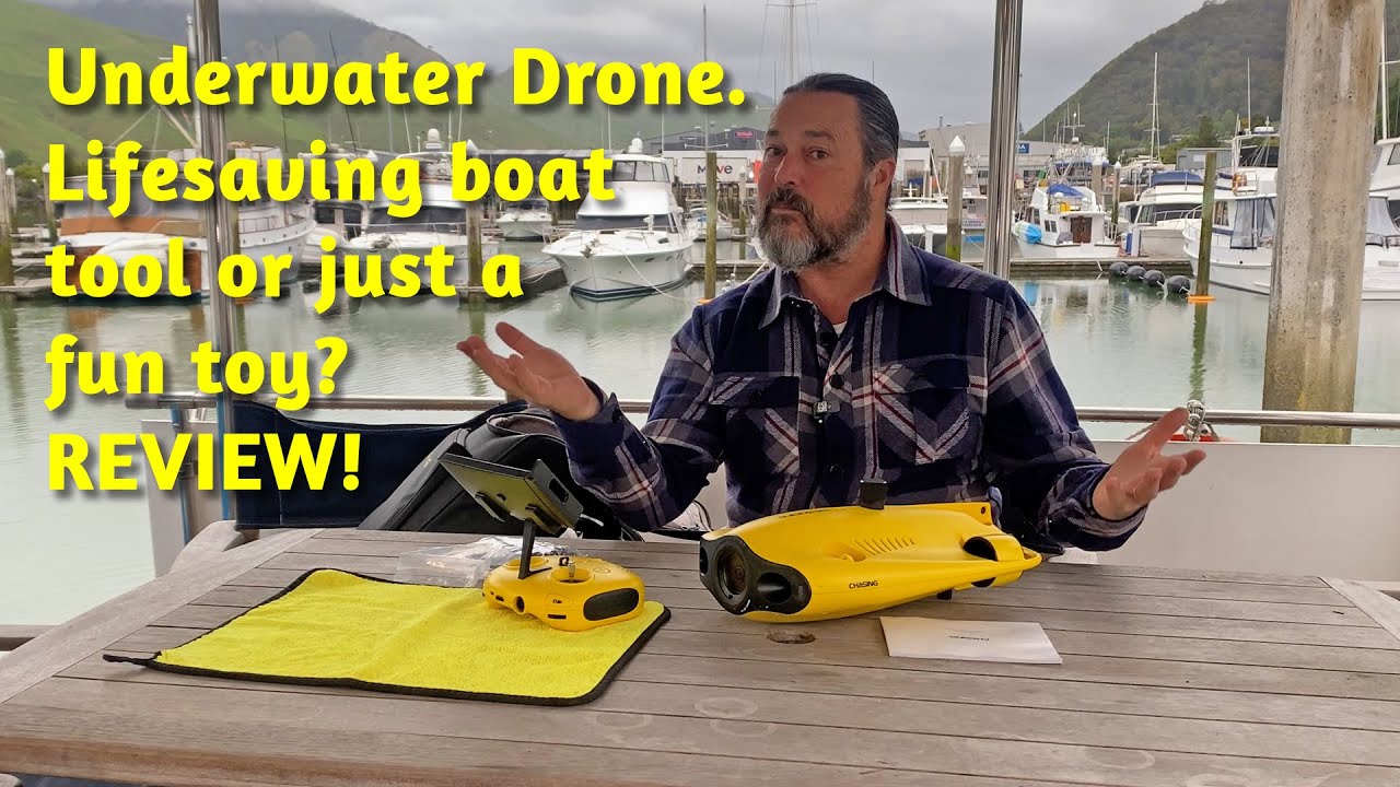 Review of the Chasing Gladius Mini Underwater Drone - YouTube