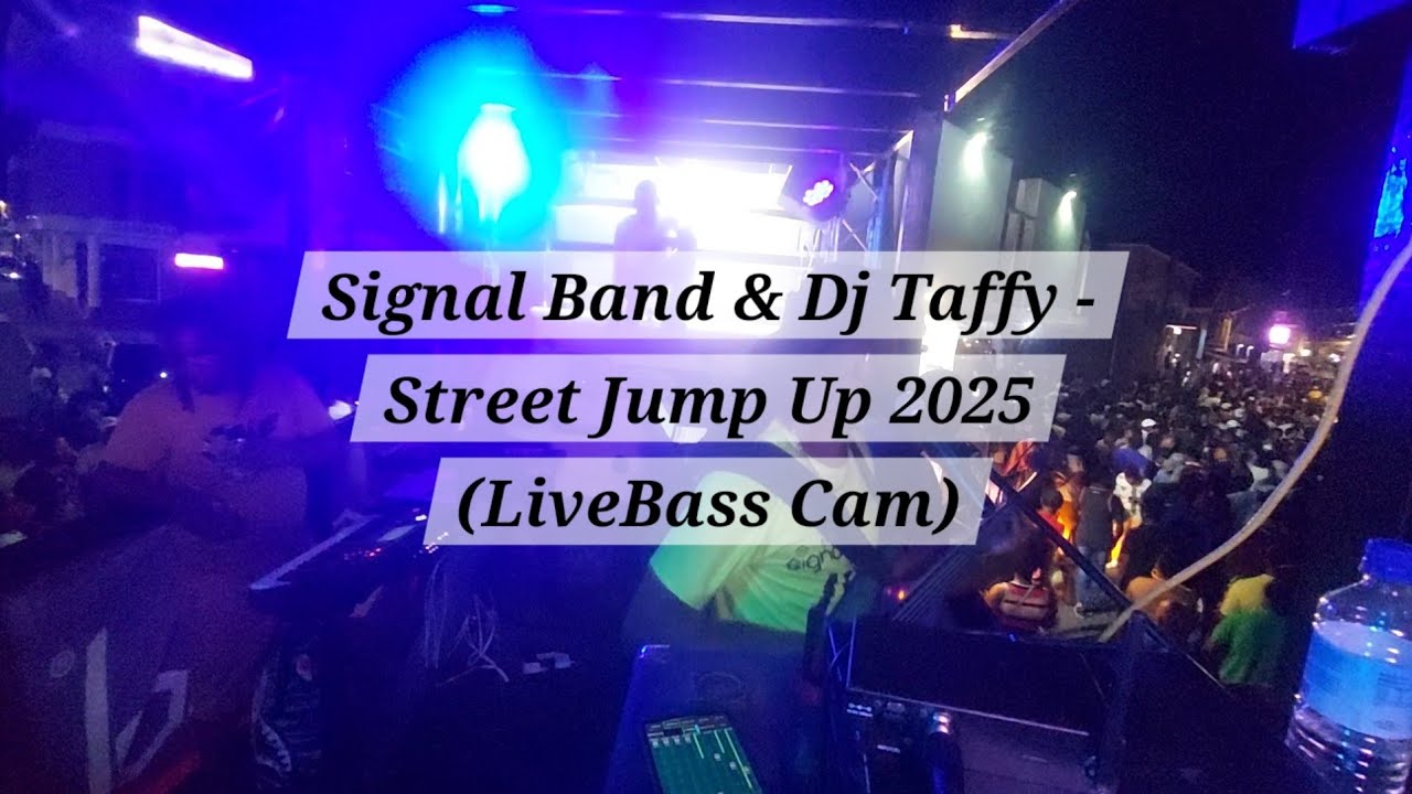 Signal Band & Dj Taffy - Street Jump Up 2025 (Live Bass Cam) - YouTube