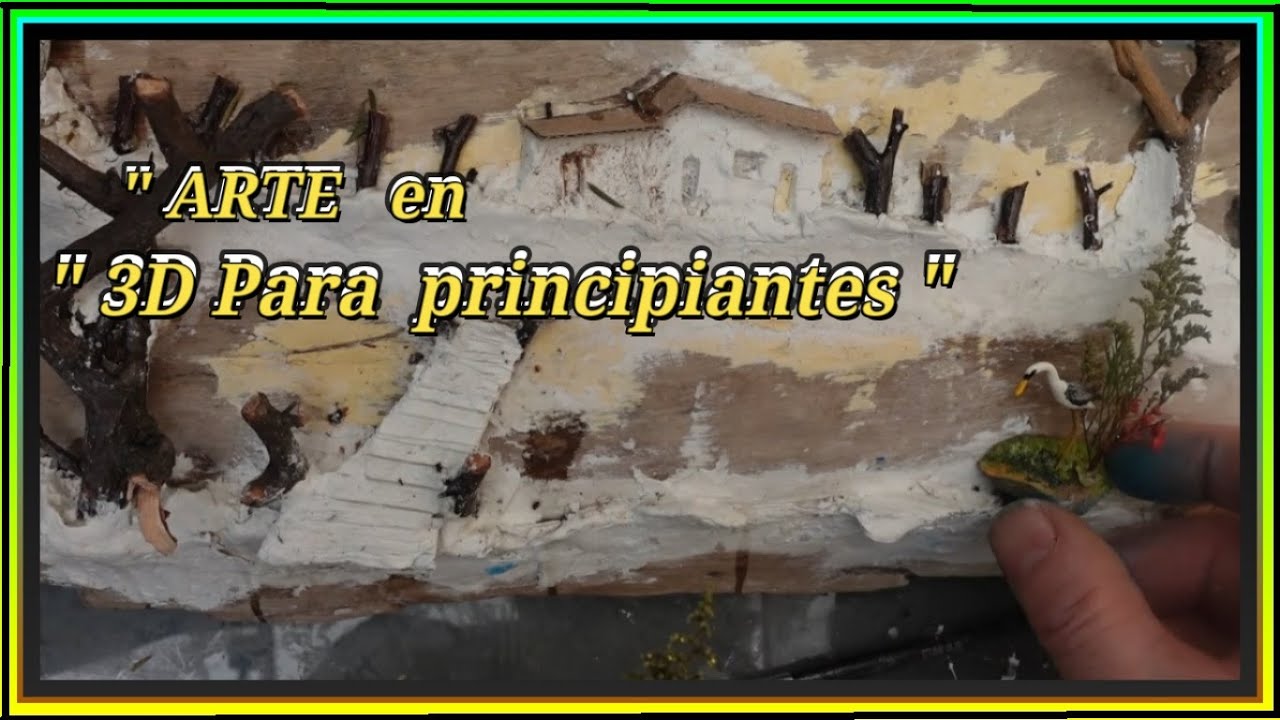 ARTE EN 3D PARA PRINCIPIANTES . - YouTube