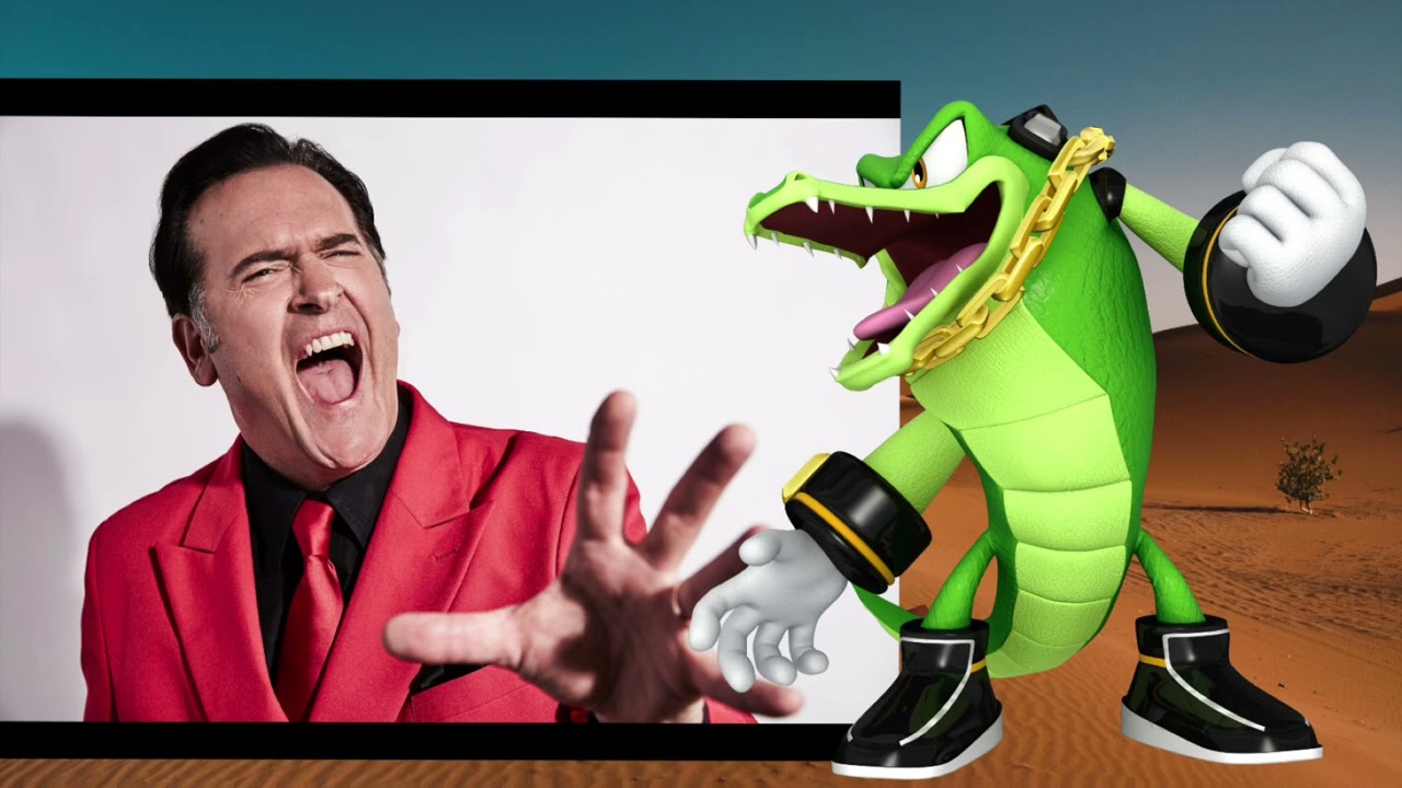 Sonic Cinematic Universe fan cast - Bruce Campbell as Vector The ...