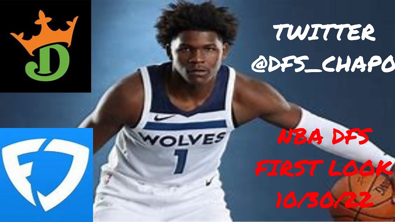 THE DFS EXPERIENCE NBA DFS TOP PLAYS 10/30/22 - YouTube