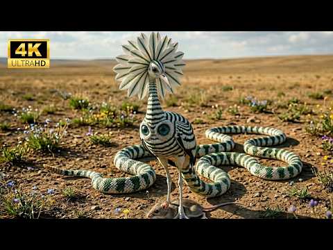 Don't Look Away… These Stunning Birds Are Expert Hunters 🦜⚡ | 4K ASMR