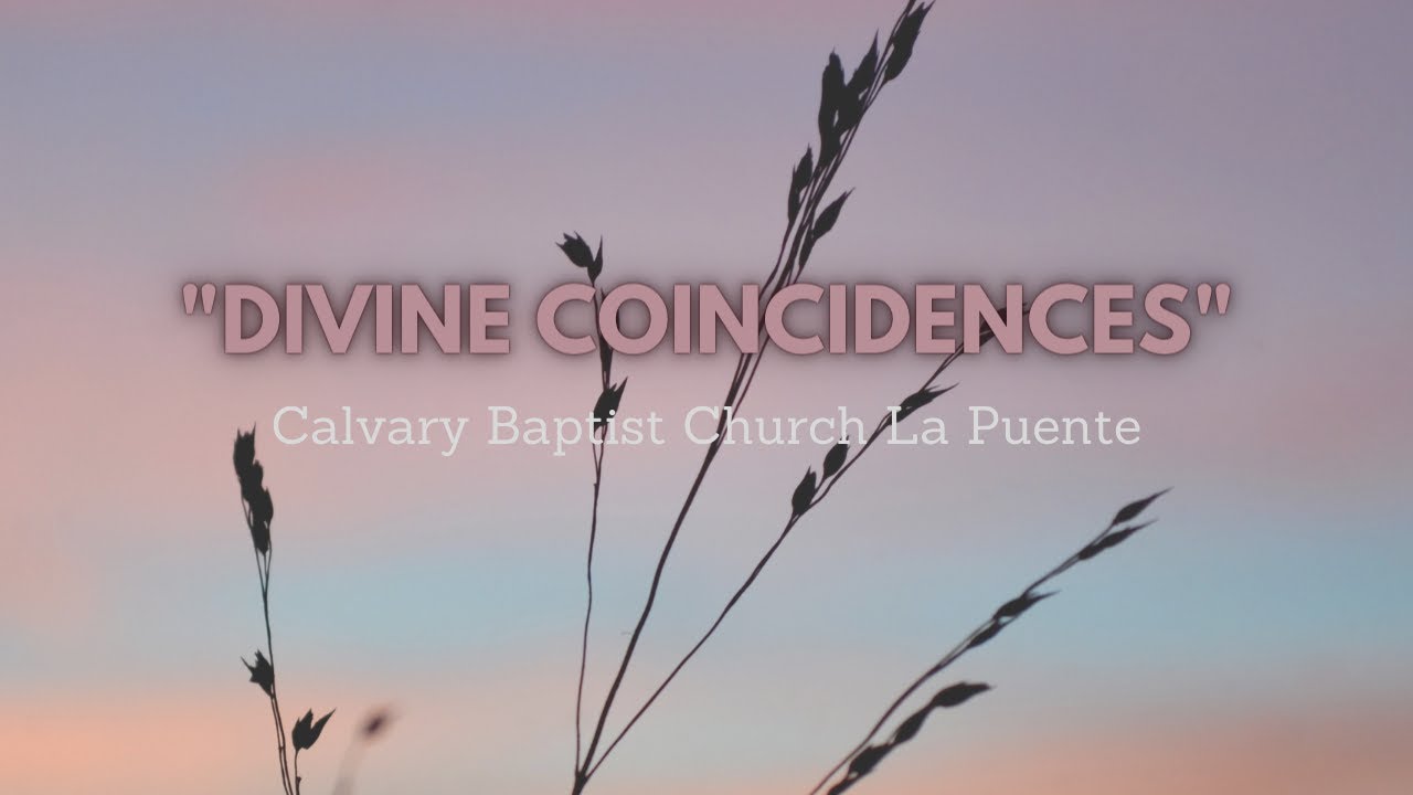 CBCLP: Divine Coincidences - YouTube