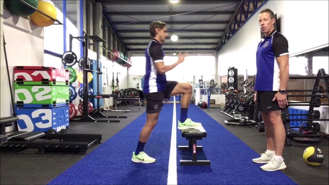 High Knee Step Up - YouTube