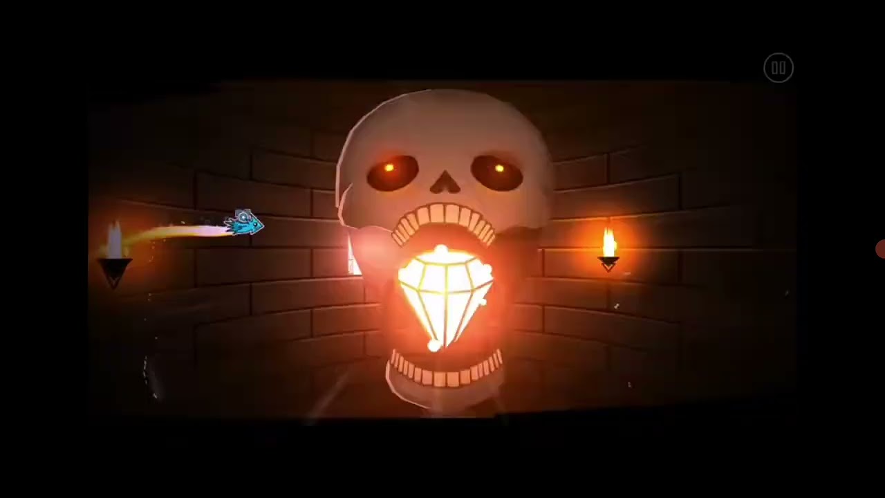 Geometry dash skeleton fight - YouTube