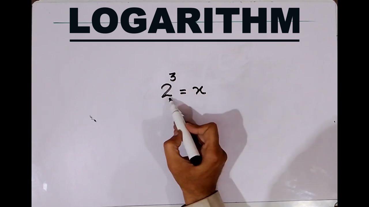 LOGARITHM ( URDU )|| WHAT IS LOGARITHM? ||BASIC CONCEPT OF LOGARITHMS ...